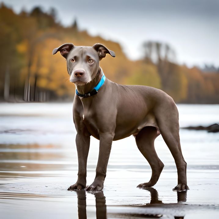 Weimaraner Pitbull Mix (2023) : Breed Info, Pic & Facts